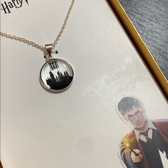 Jewelry | Hogwarts Harry Potter Fine Silver Plated Necklace | Poshmark